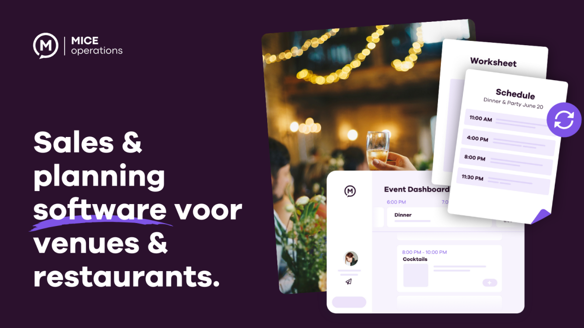 MICE Operations: Hét online systeem voor evenementenlocaties